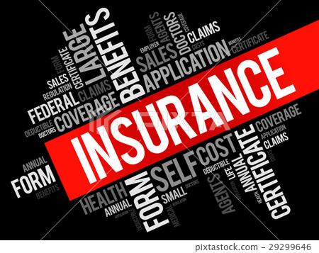 Insurance word cloud collage - Stock Illustration [29299646] - PIXTA