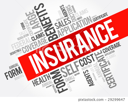 Insurance word cloud collage - Stock Illustration [29299647] - PIXTA