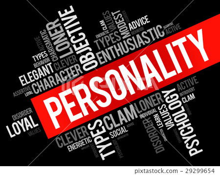 Personality word cloud collage - Stock Illustration [29299654] - PIXTA