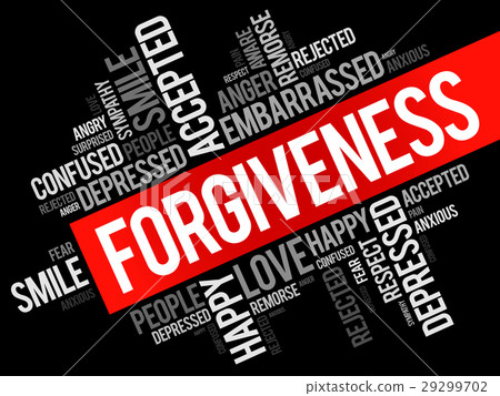 Forgiveness word cloud collage - Stock Illustration [29299702] - PIXTA