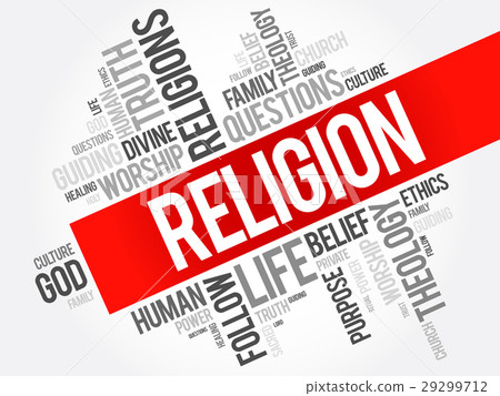 Religion word cloud collage - Stock Illustration [29299712] - PIXTA