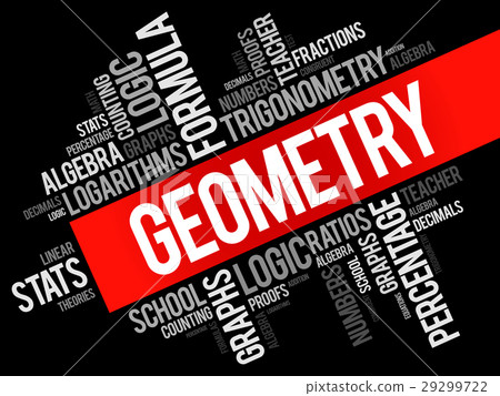 Geometry word cloud collage - Stock Illustration [29299722] - PIXTA