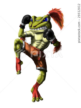 Frog Fighter - Stock Illustration [29312012] - PIXTA