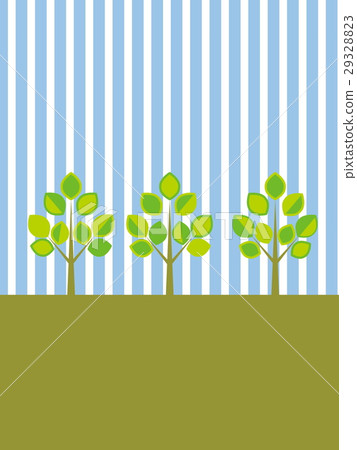 Konoha striped spring - Stock Illustration [29328823] - PIXTA