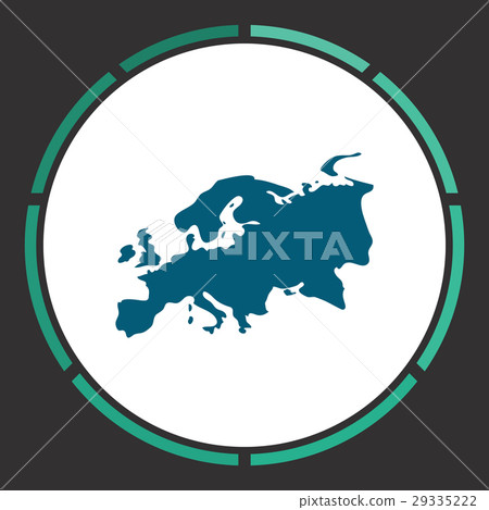 Europe Icon Vector - Stock Illustration [29335222] - PIXTA