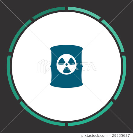 Toxic container Icon Vector - Stock Illustration [29335627] - PIXTA