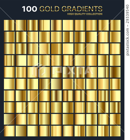 Gold,golden gradient,pattern,template.Set of - Stock Illustration ...