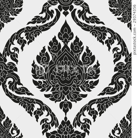 Thai pattern design - Stock Illustration [29374356] - PIXTA