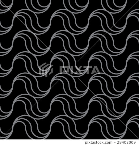 ROUND WAVE PATTERN - Stock Illustration [29402009] - PIXTA