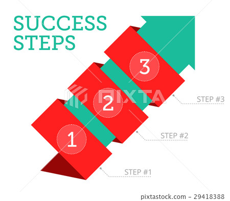 Steps to Success 2 - Stock Illustration [29418388] - PIXTA