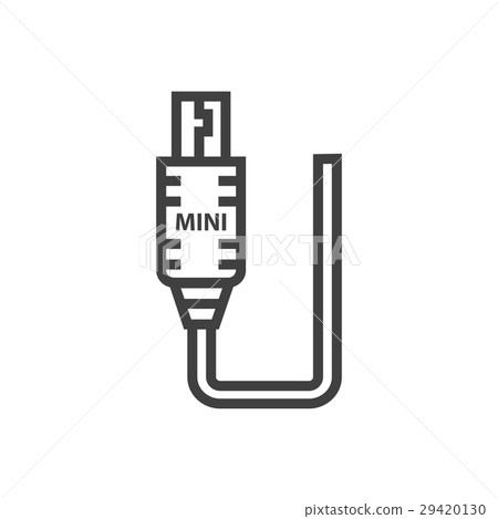 Mini HDMI Adapter icon - Stock Illustration [29420130] - PIXTA