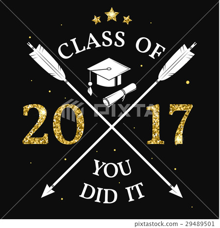 Vector Class of 2017 badge. - Stock Illustration [29489501] - PIXTA
