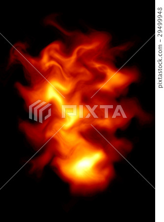 Flame Fire Ball image illustration - Stock Illustration [29499948] - PIXTA