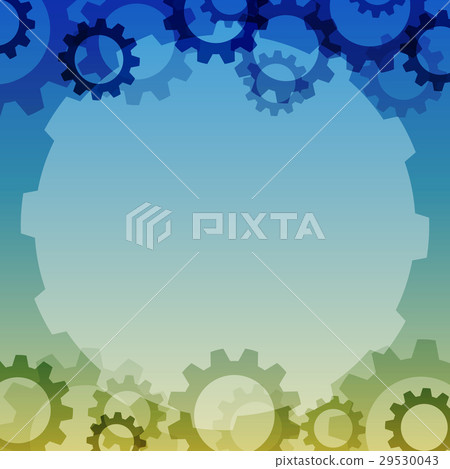 Vector background with a gear element. - Stock Illustration [29530043 ...