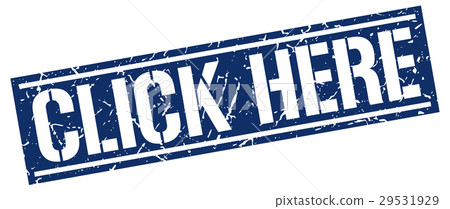 click here square grunge stamp - Stock Illustration [29531929] - PIXTA