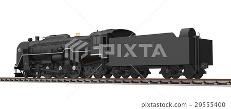 C62 steam locomotive - Stock Illustration [29555400] - PIXTA