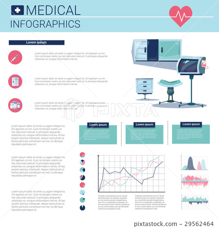 Health Medicine Infographics Information Banner - Stock Illustration ...