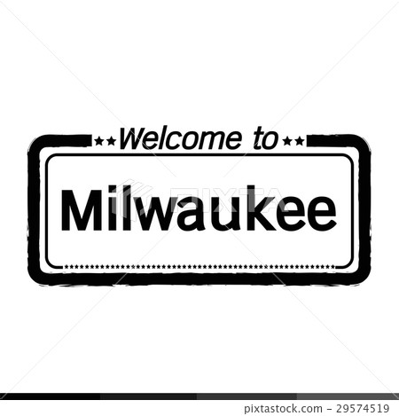 Welcome to Milwaukee City illustration design-插圖素材 [29574519] - PIXTA圖庫