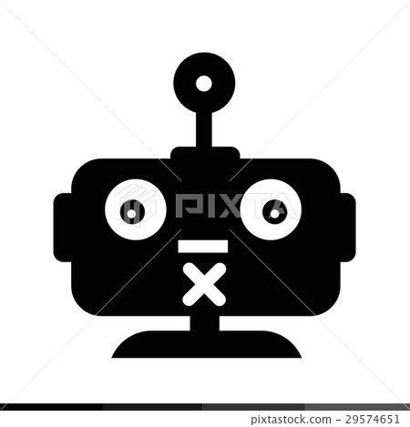 Robot emotion icon illustration design - Stock Illustration [29574651 ...