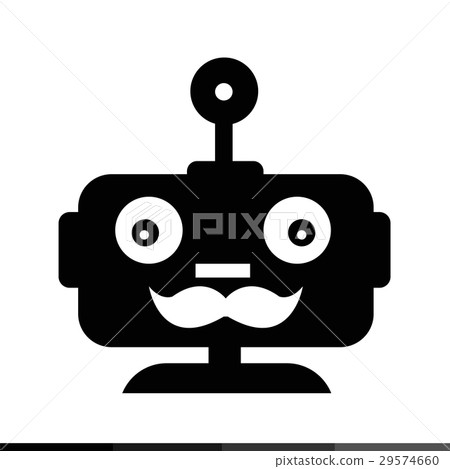 Robot emotion icon illustration design - Stock Illustration [29574660 ...
