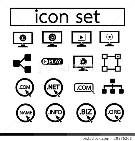 icon set illustration design - Stock Illustration [29576208] - PIXTA