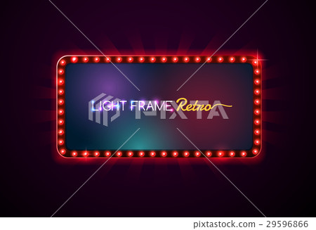 light frame - Stock Illustration [29596866] - PIXTA