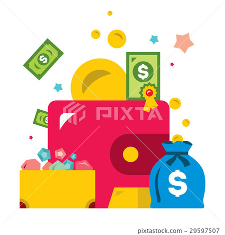 Vector Wealth Symbols. - Stock Illustration [29597507] - PIXTA