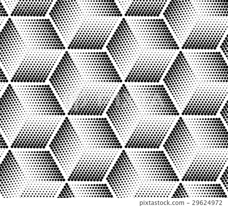 Seamless halftone pattern - Stock Illustration [29624972] - PIXTA