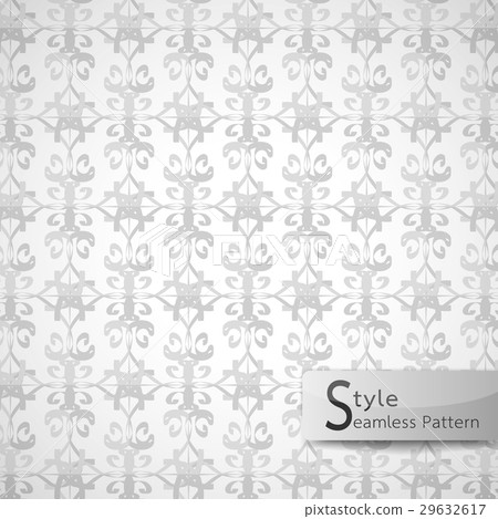abstract seamless pattern flower lotus grid. - Stock Illustration ...