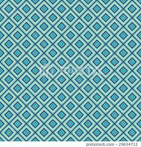 blue rhombuses seamless pattern-插圖素材 [29634712] - PIXTA圖庫