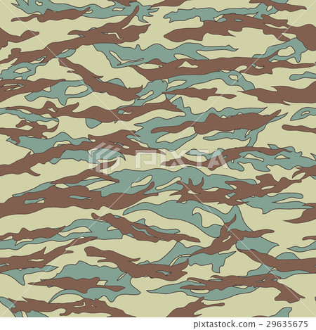 Russian Tiger stripe Camouflage seamless patterns - Stock Illustration ...