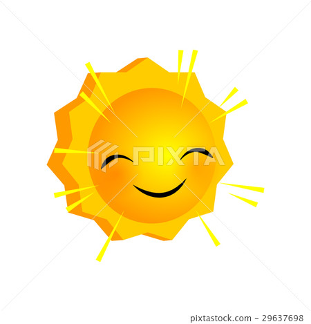 Emotional faces sunny emoji cute smiles - Stock Illustration [29637698 ...