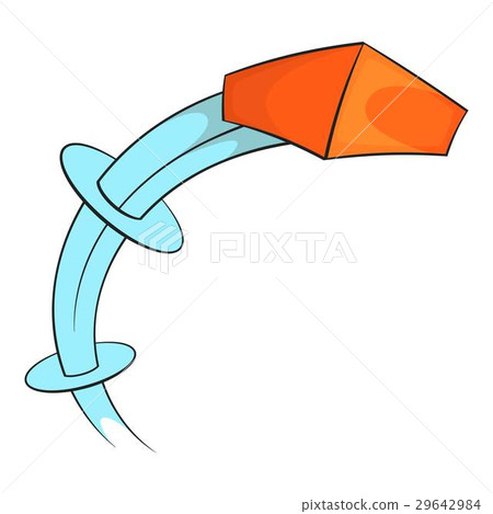 Throw a brick icon, cartoon style - Stock Illustration [29642984] - PIXTA