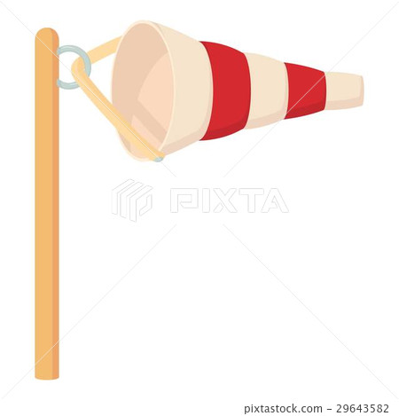 Crosswind icon, cartoon style - Stock Illustration [29643582] - PIXTA