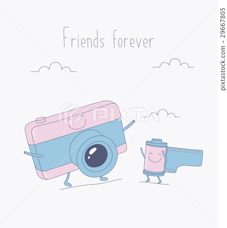 cameras funny - Stock Illustration [29667805] - PIXTA