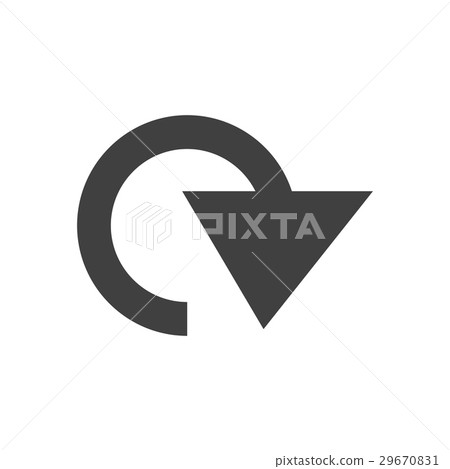 back symbol icon vector - Stock Illustration [29670831] - PIXTA