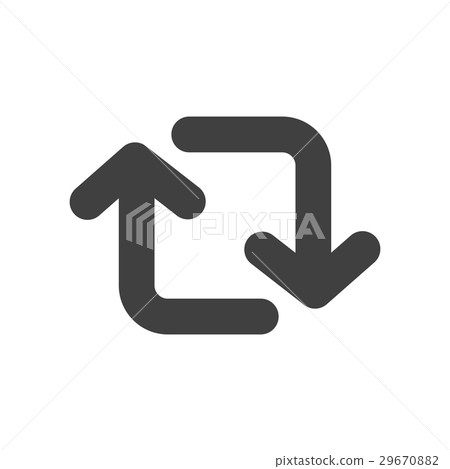 Switch arrow symbol icon vector-插圖素材 [29670882] - PIXTA圖庫