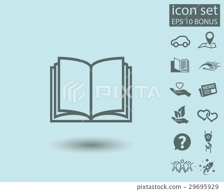 Pictograph of book - Stock Illustration [29695929] - PIXTA