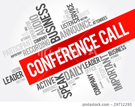 Conference Call word cloud collage - Stock Illustration [29712293] - PIXTA