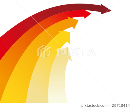 Arrow curve - Stock Illustration [29718414] - PIXTA