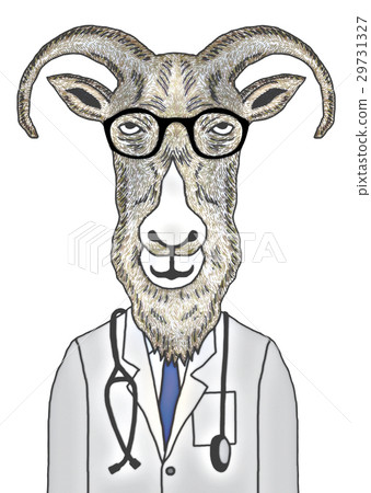 Goat physician - Stock Illustration [29731327] - PIXTA
