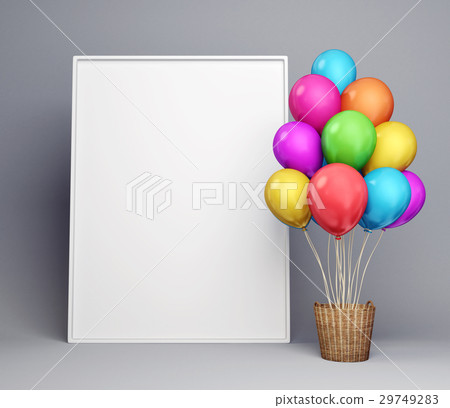 balloons poster - Stock Illustration [29749283] - PIXTA