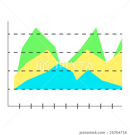 Layer chart vector - Stock Illustration [29764716] - PIXTA
