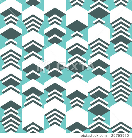 Geometric seamless pattern. Abstract vector - Stock Illustration ...