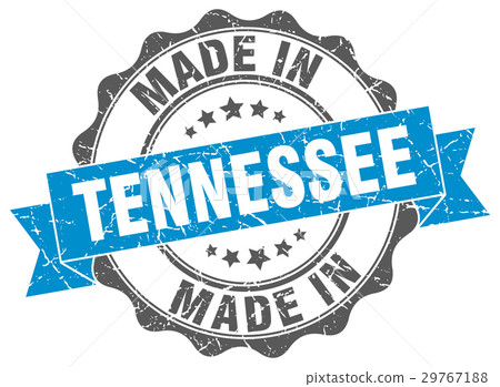 made in Tennessee round seal - Stock Illustration [29767188] - PIXTA