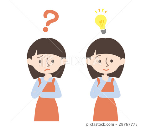 Housewife to solve problems - Stock Illustration [29767775] - PIXTA