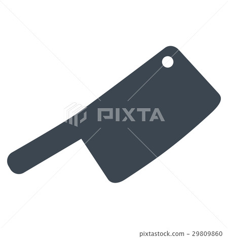 Butchery Blade Flat Icon - Stock Illustration [29809860] - PIXTA