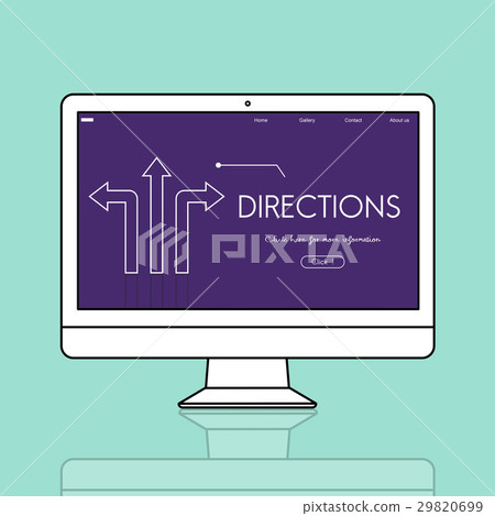 Alternative Directions Decision Opportunities... - Stock Illustration ...