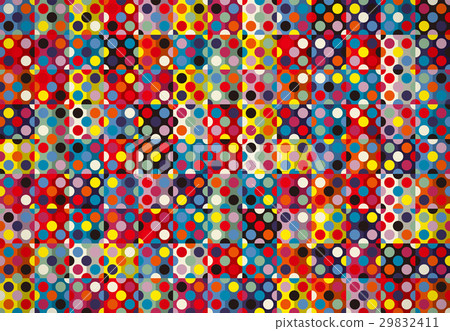 Background Abstract pattern dot - Stock Illustration [29832411] - PIXTA