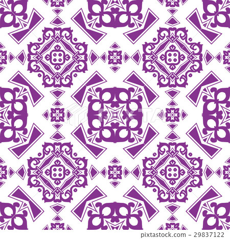 abstract purple seamless pattern-插圖素材 [29837122] - PIXTA圖庫
